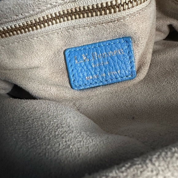 LK Bennett | Bags | Lk Bennett Baby Blue Satchelcrossbody Handbag ...